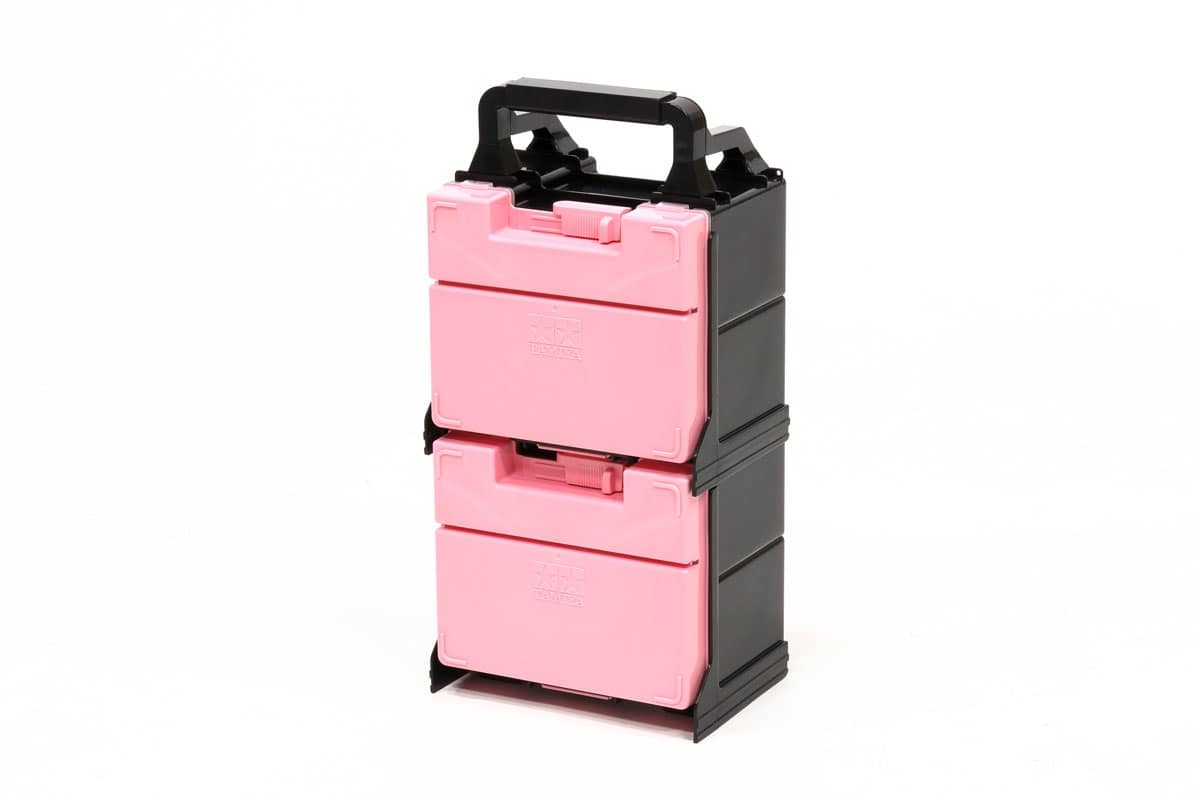 Tamiya 95547 Mini 4WD Portable Pit Pink - The Playground